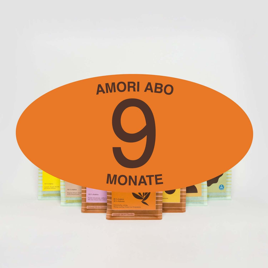 Kaffee-Abo 9 Monate – Specialty Coffee mit 10 % Rabatt